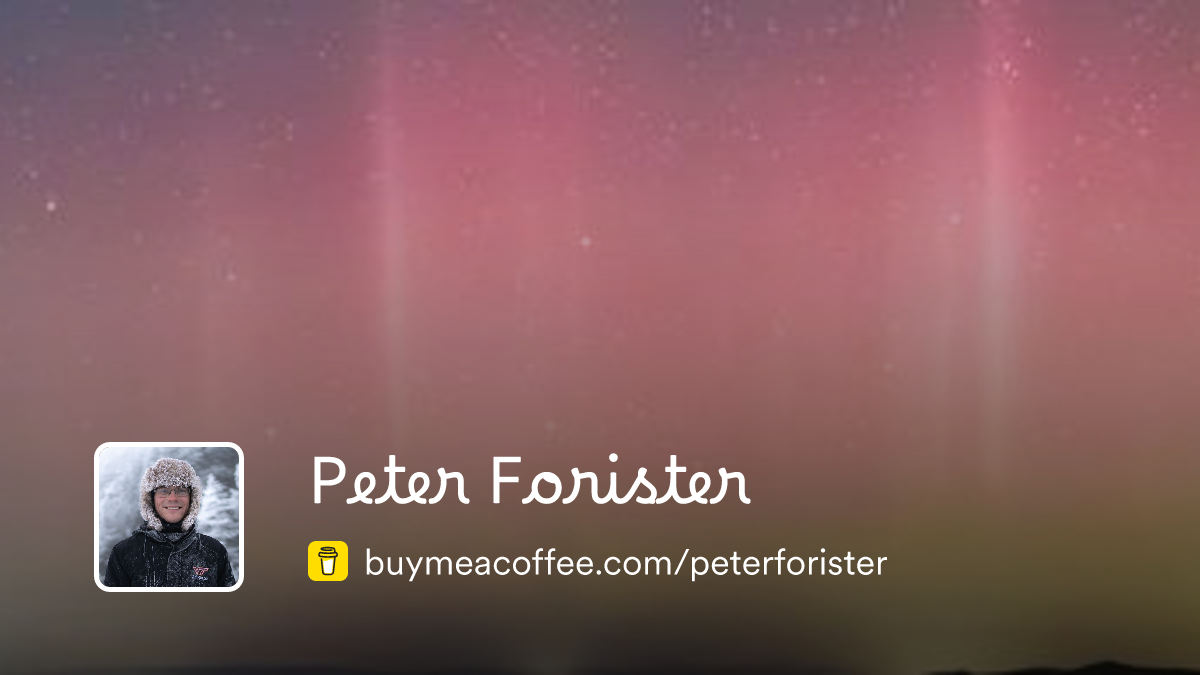 Peter Forister - Buymeacoffee