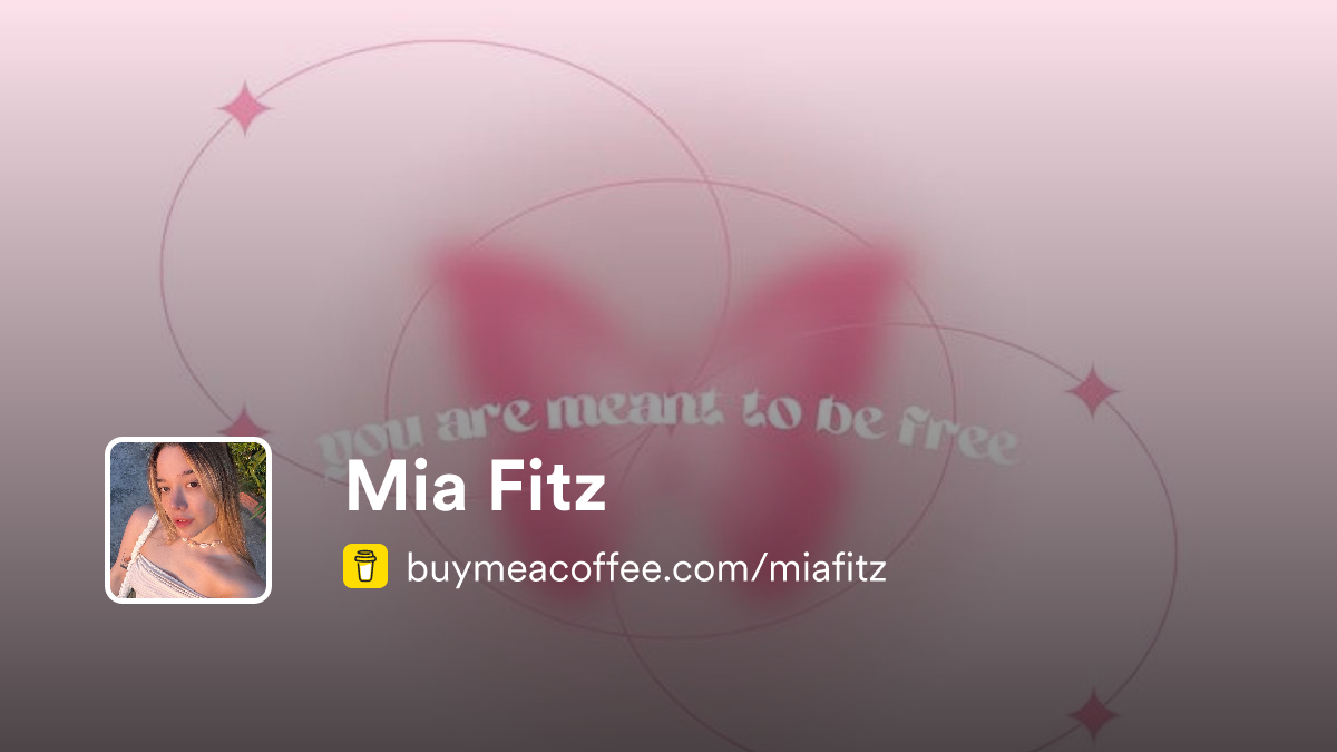 Mia Fitz is lifestyle, travel and gaming content - Buymeacoffee