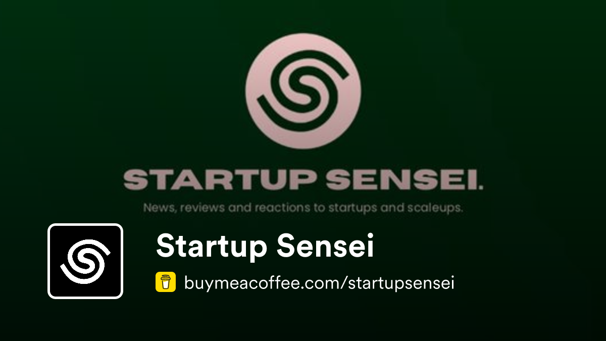 Startup Sensei - Buymeacoffee