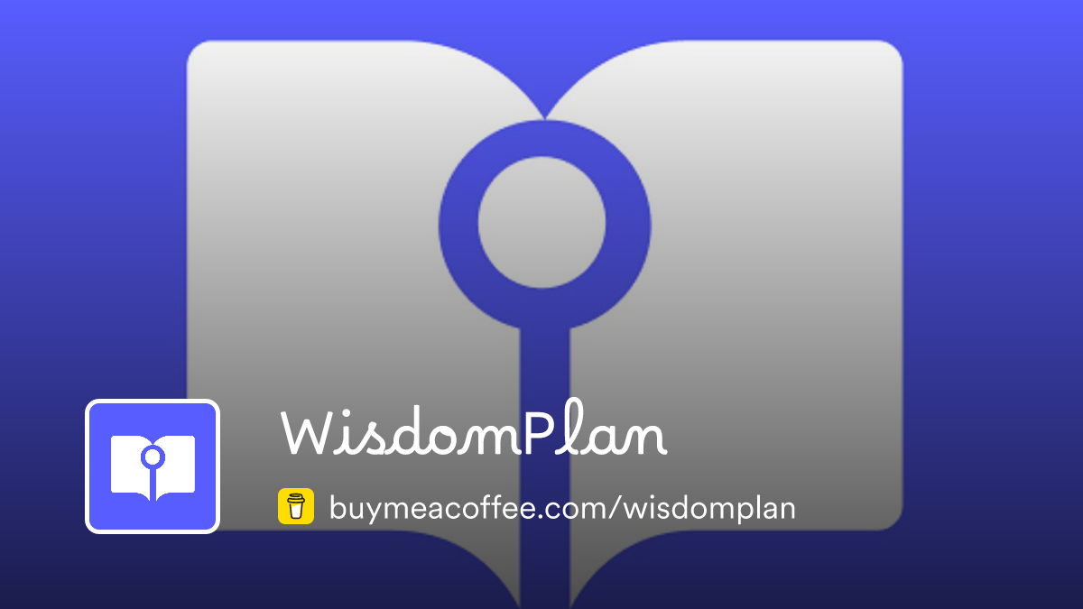 WisdomPlan is Your AI-powered Personalized Learning Companion - Buymeacoffee