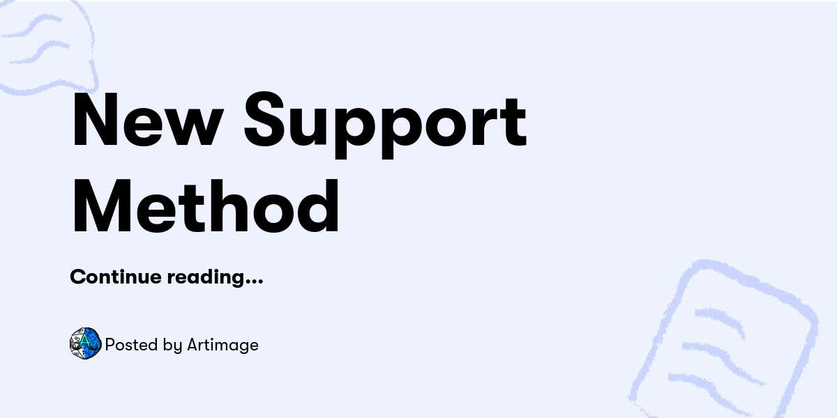 New Support Method — Artimage - Buymeacoffee