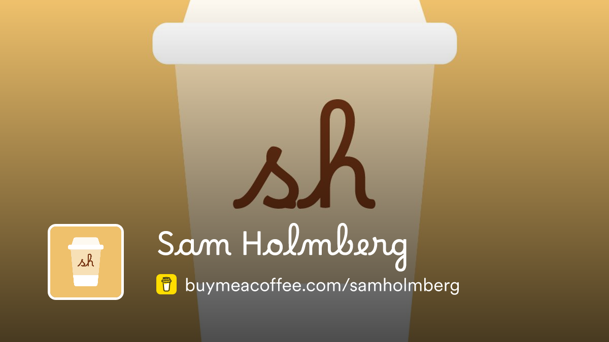 Sam Holmberg is inspiring and educating about self improvement on her podcast. - Buymeacoffee