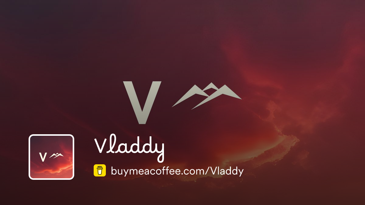 Vladdy - Buymeacoffee