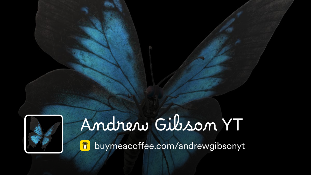 Andrew Gibson YT - Buymeacoffee