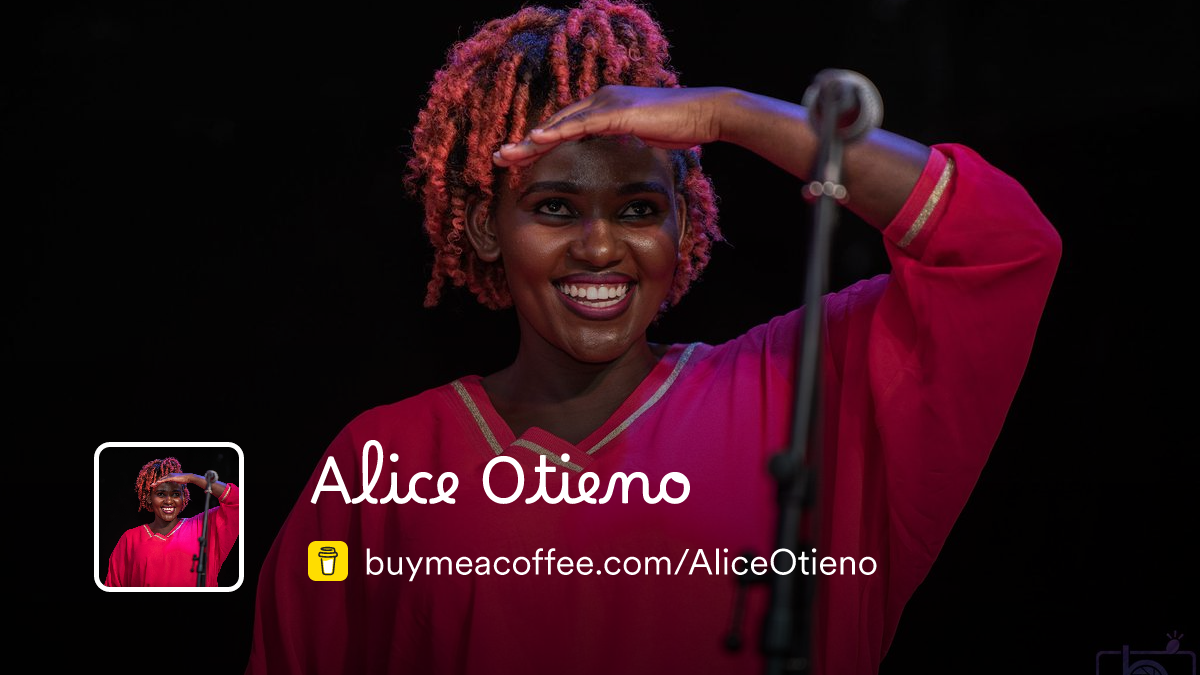 Alice Otieno is Writing songs for the soul - Buymeacoffee
