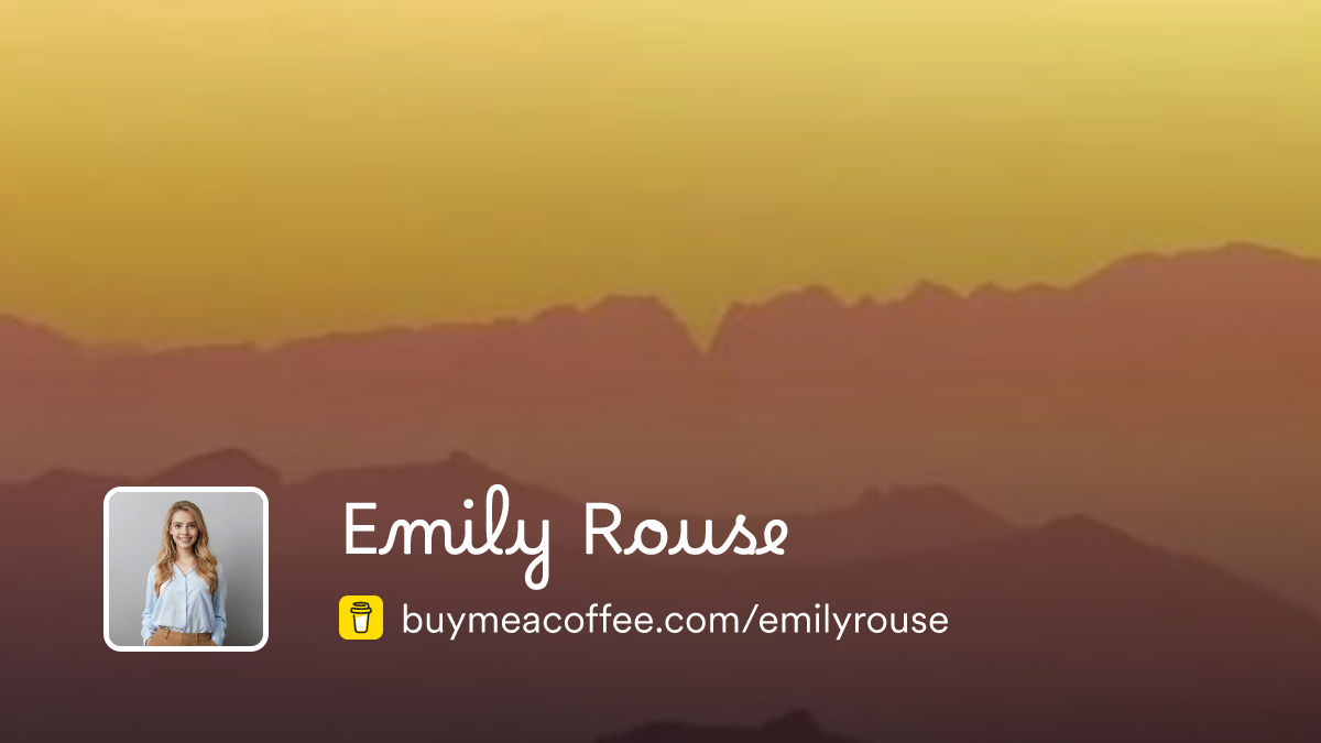 Emily Rouse - Buymeacoffee
