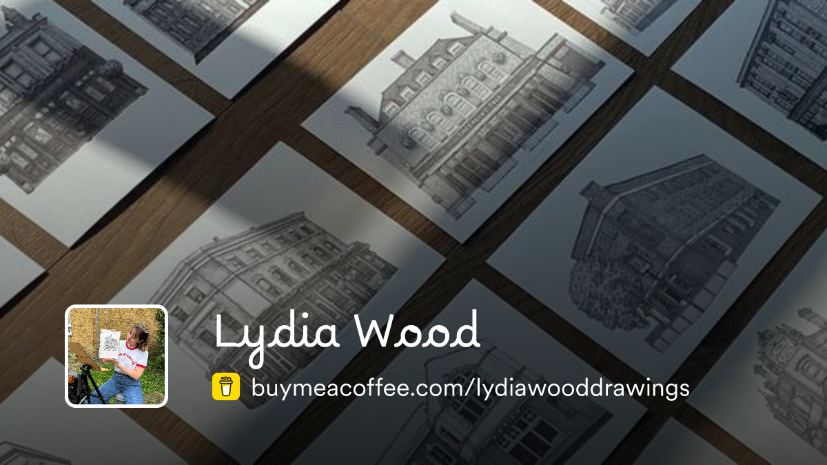 Lydia Wood is drawing every pub in London! - Buymeacoffee