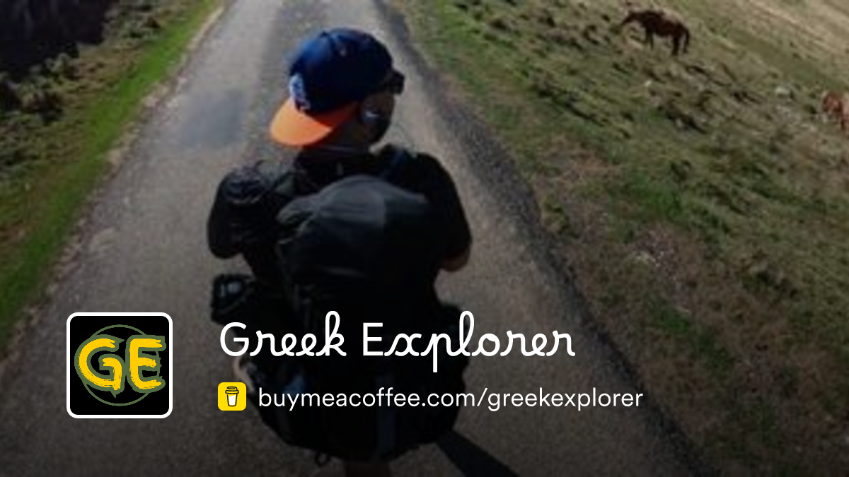 Greek Explorer is Ταξίδια περιπέτειας και εξερευνησης - Buymeacoffee