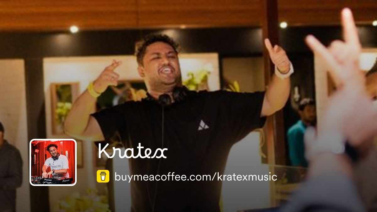 Kratex is Indianizing Electronic House Music - Buymeacoffee