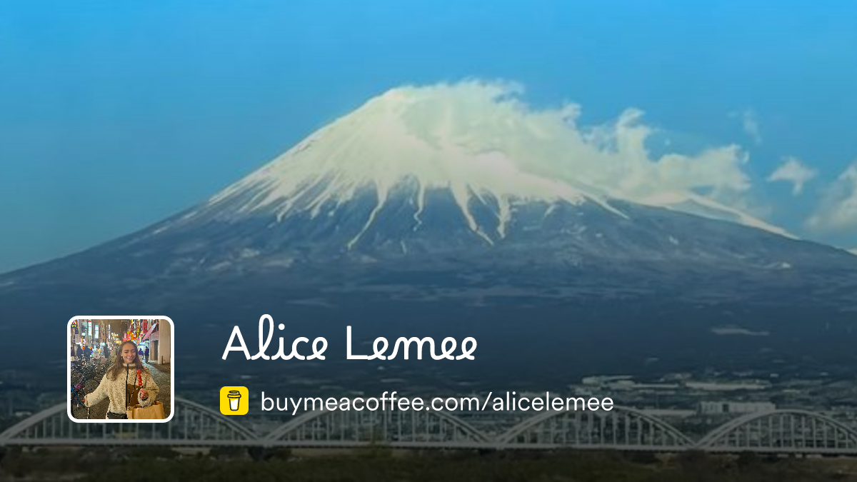 Alice Lemee - Buymeacoffee