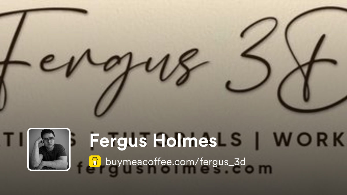 Fergus Holmes - Buymeacoffee