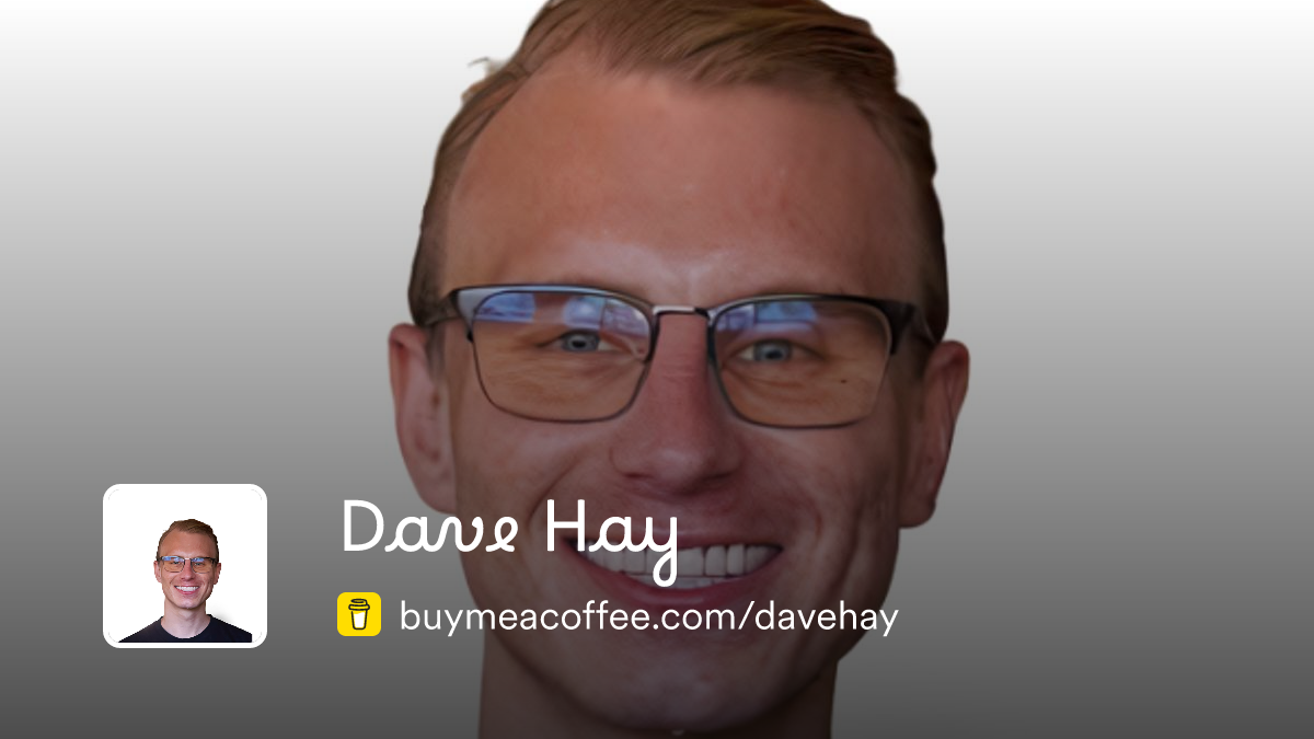Dave Hay - Buymeacoffee