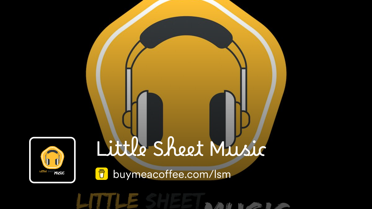 Little Sheet Music - Buymeacoffee