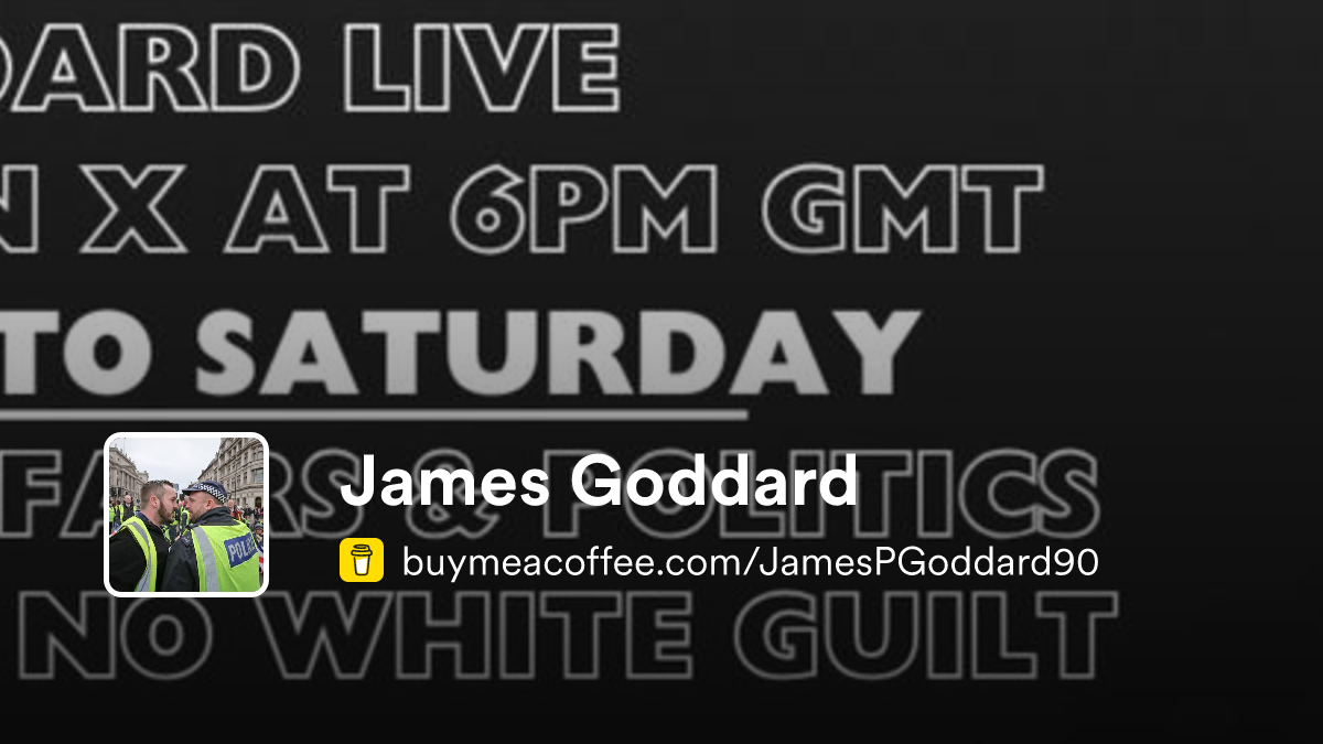 Membership | James Goddard - Buymeacoffee