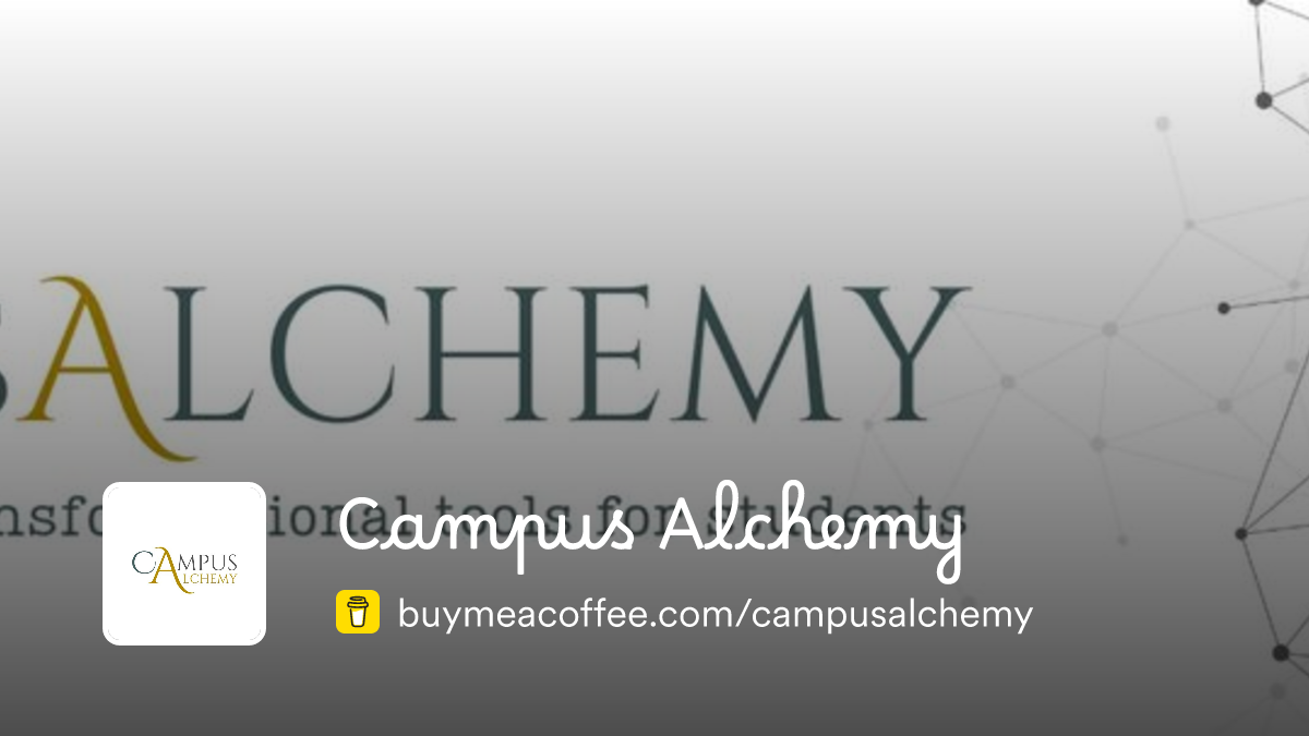 Campus Alchemy - Buymeacoffee