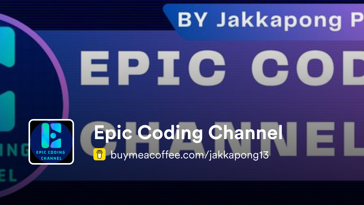 Extras | Epic Coding Channel - Buymeacoffee