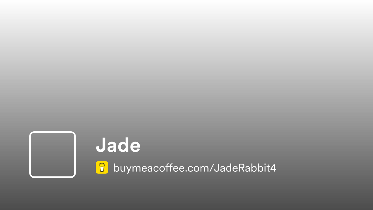 Jade - Buymeacoffee