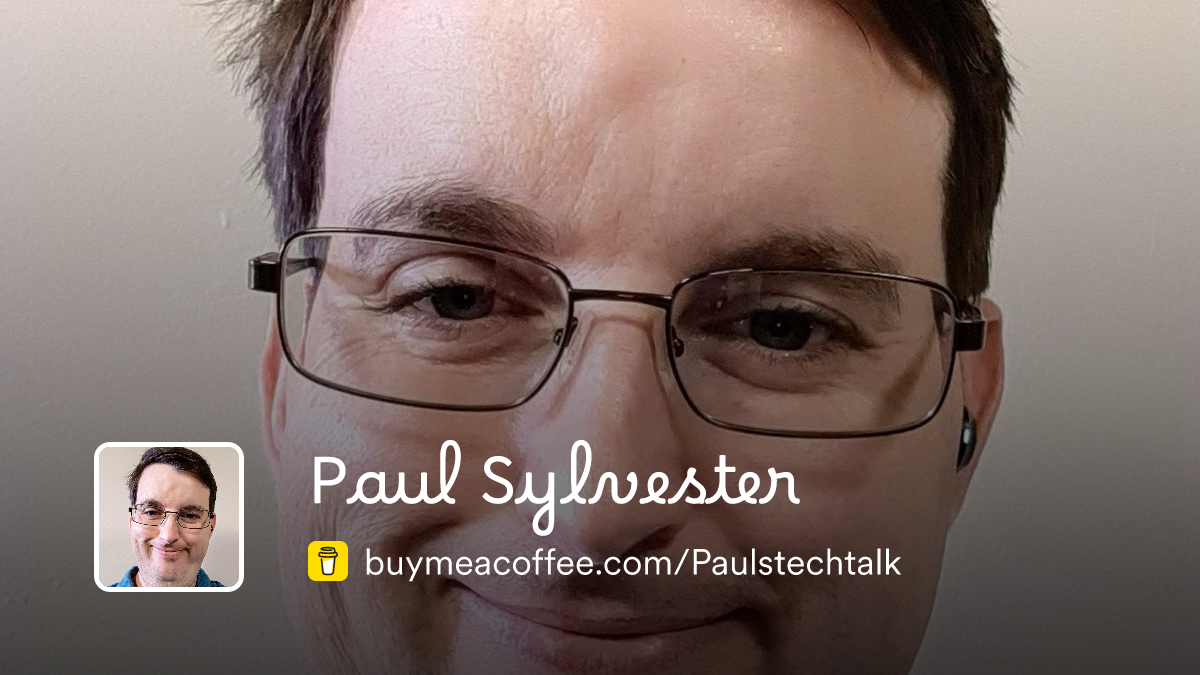 Paul Sylvester - Buymeacoffee