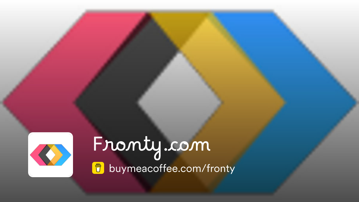 Fronty.com is creating web pages, websites, AI, machine learning ...