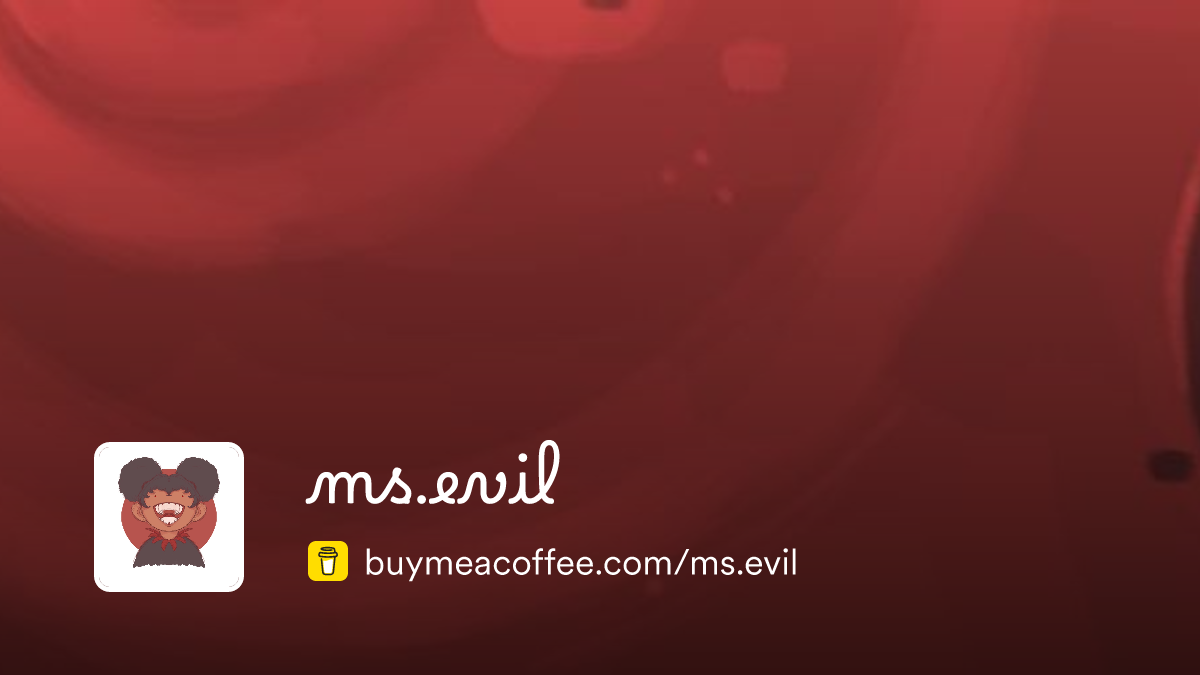 ms.evil - Buymeacoffee