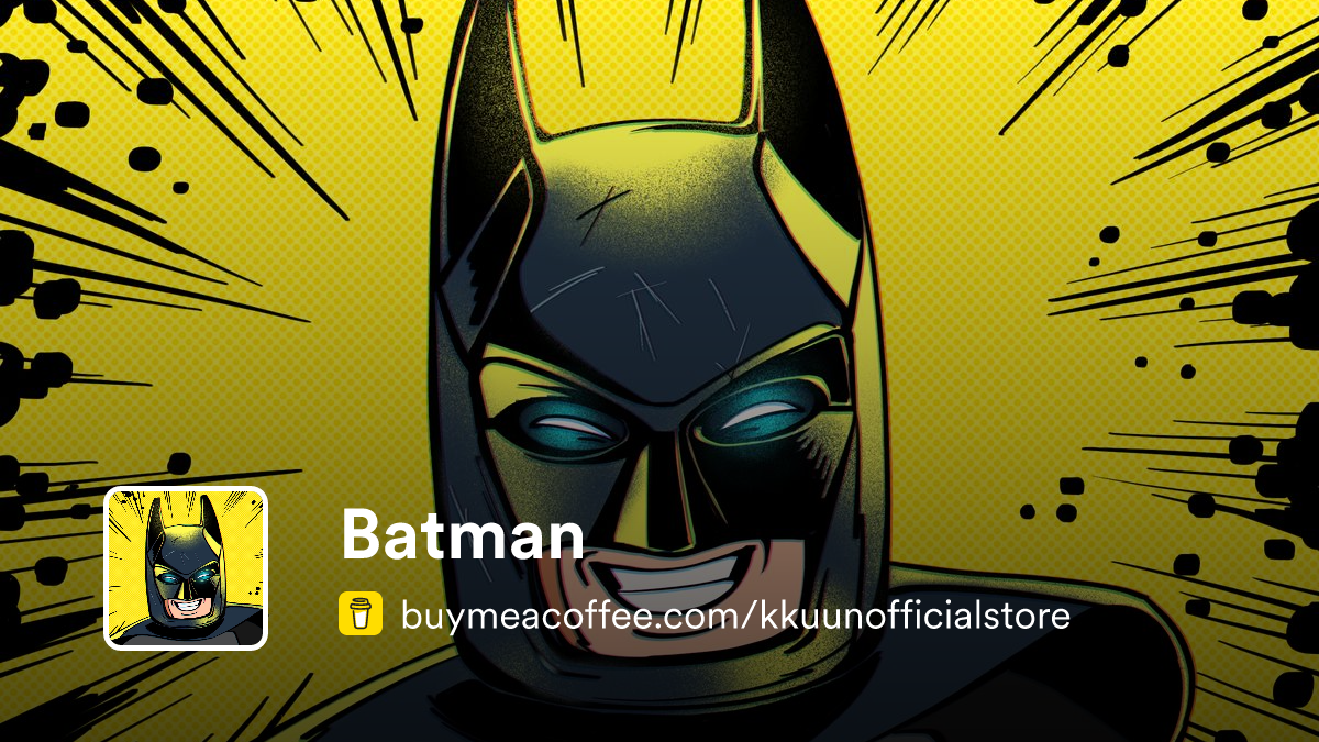 Batman - Buymeacoffee