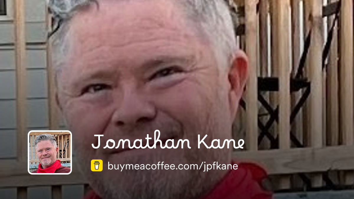 Jonathan Kane - Buymeacoffee