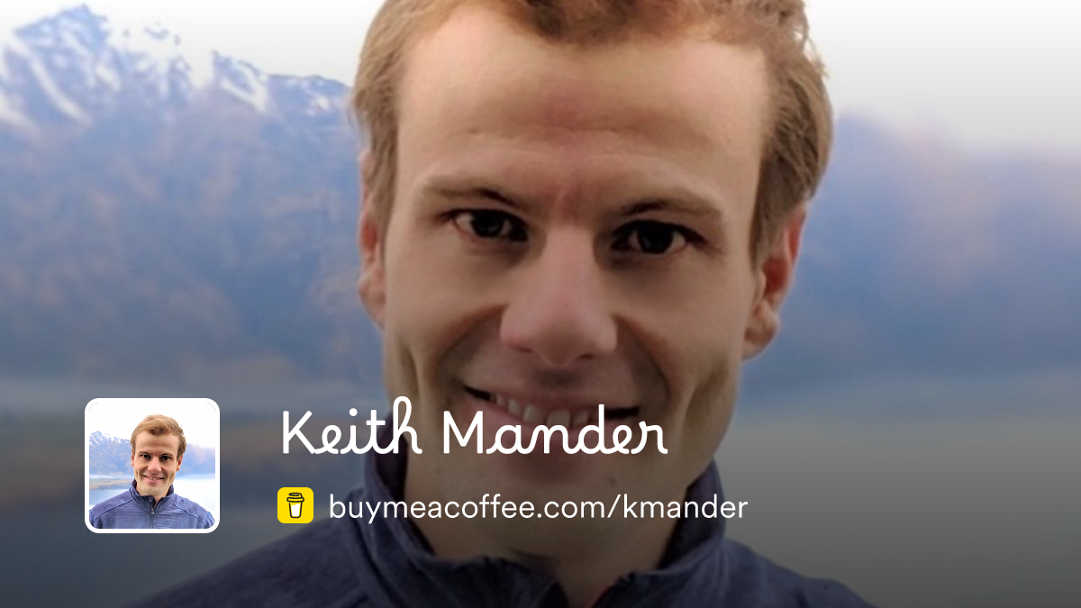 Keith Mander - Buymeacoffee