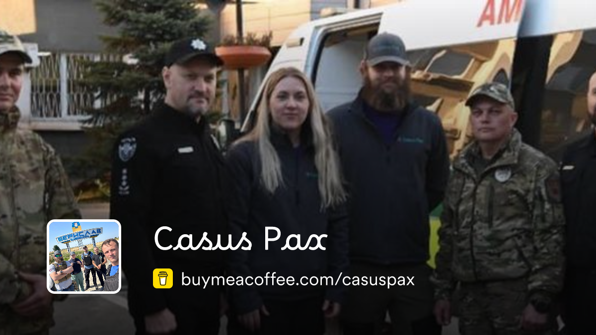 Casus Pax - Buymeacoffee