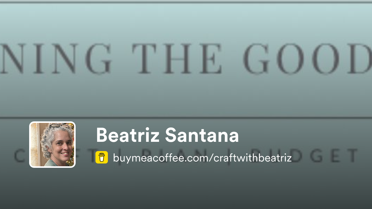 Beatriz Santana - Buymeacoffee