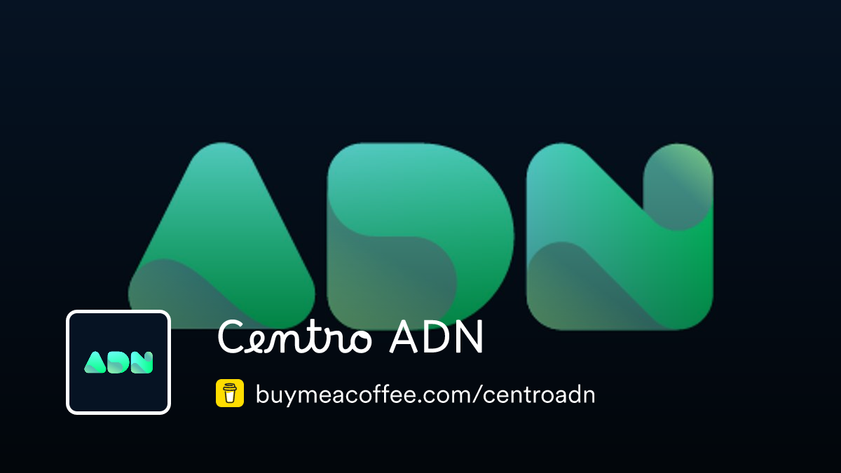 Centro ADN - Buymeacoffee