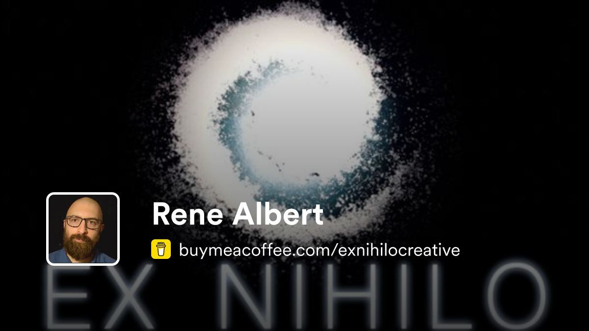 Rene Albert is Creating no-budget cinematic art - Buymeacoffee
