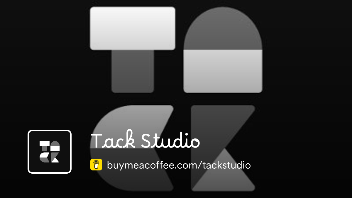 Tack Studio - Buymeacoffee
