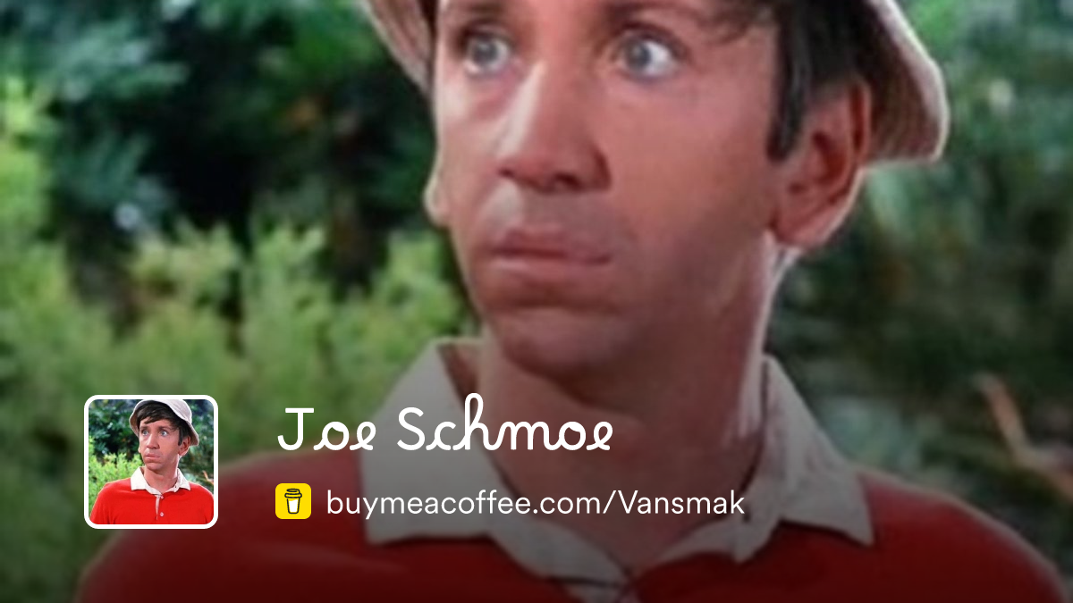 Joe Schmoe - Buymeacoffee