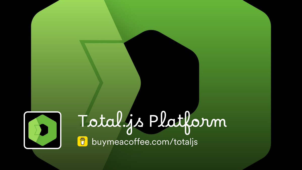 Total.js Platform - Buymeacoffee