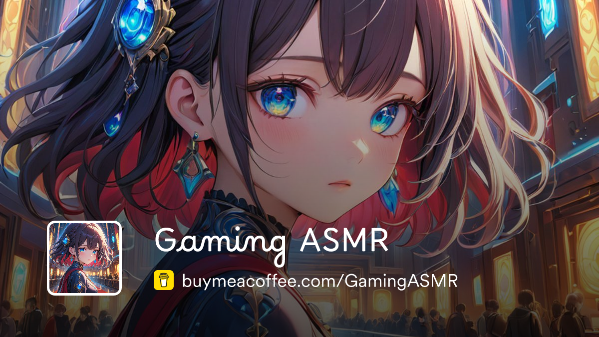 Gaming ASMR - Buymeacoffee