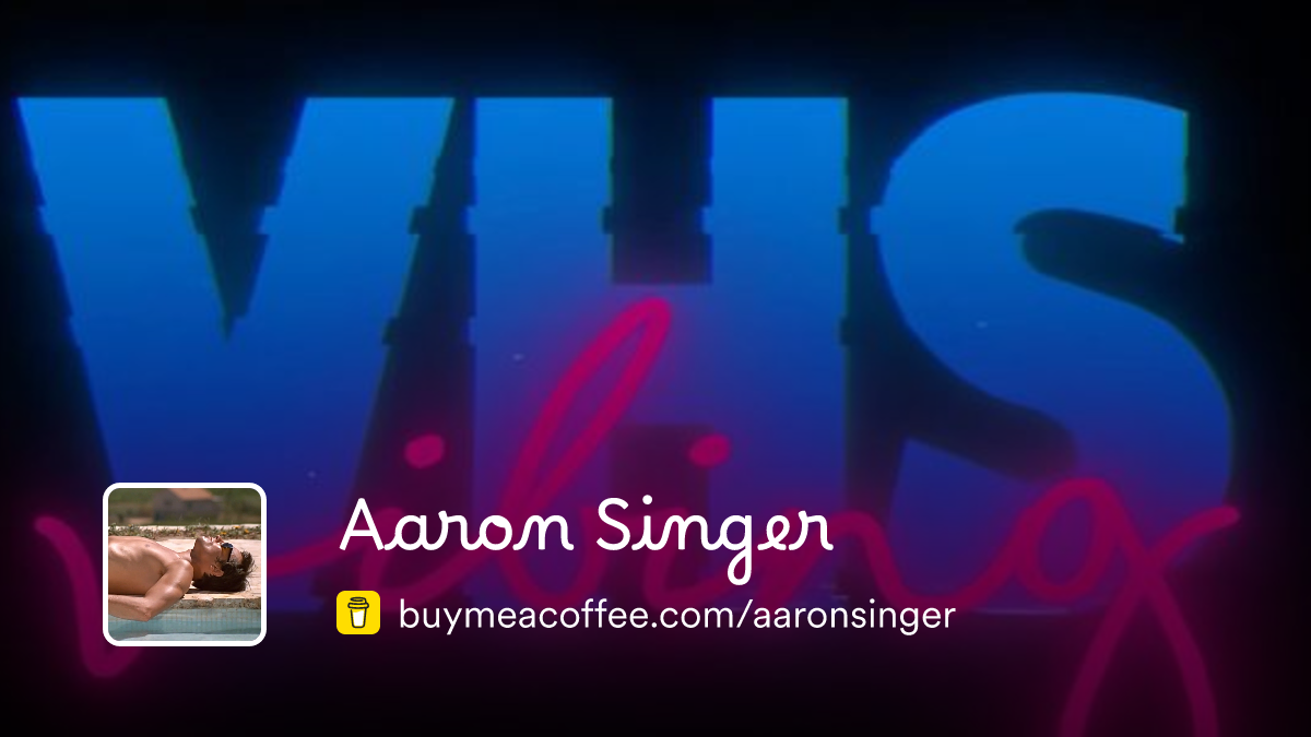 Aaron Singer - Buymeacoffee