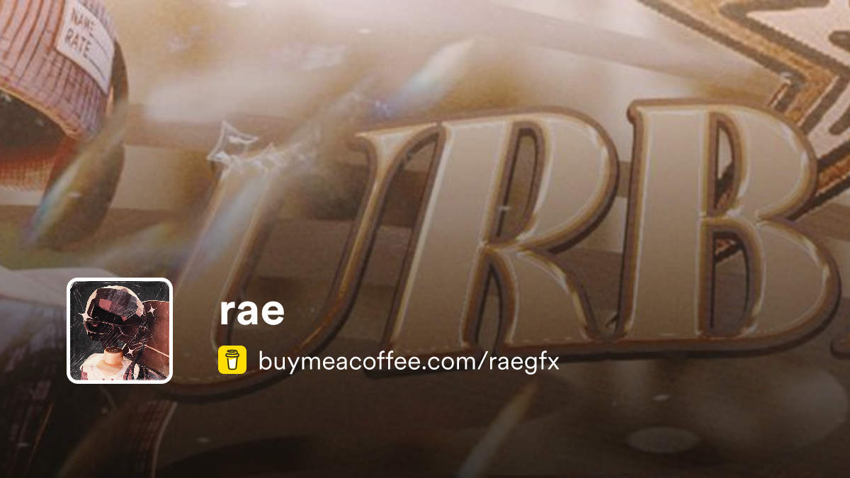 rae is logo designing - Buymeacoffee