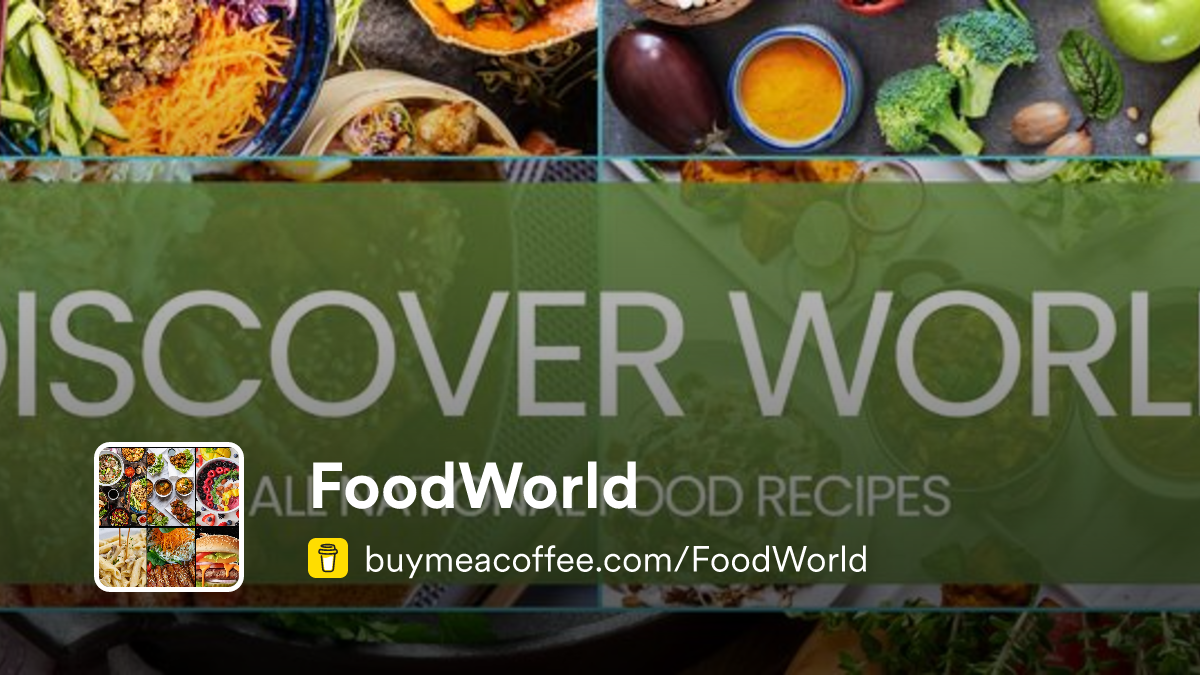 FoodWorld - Buymeacoffee