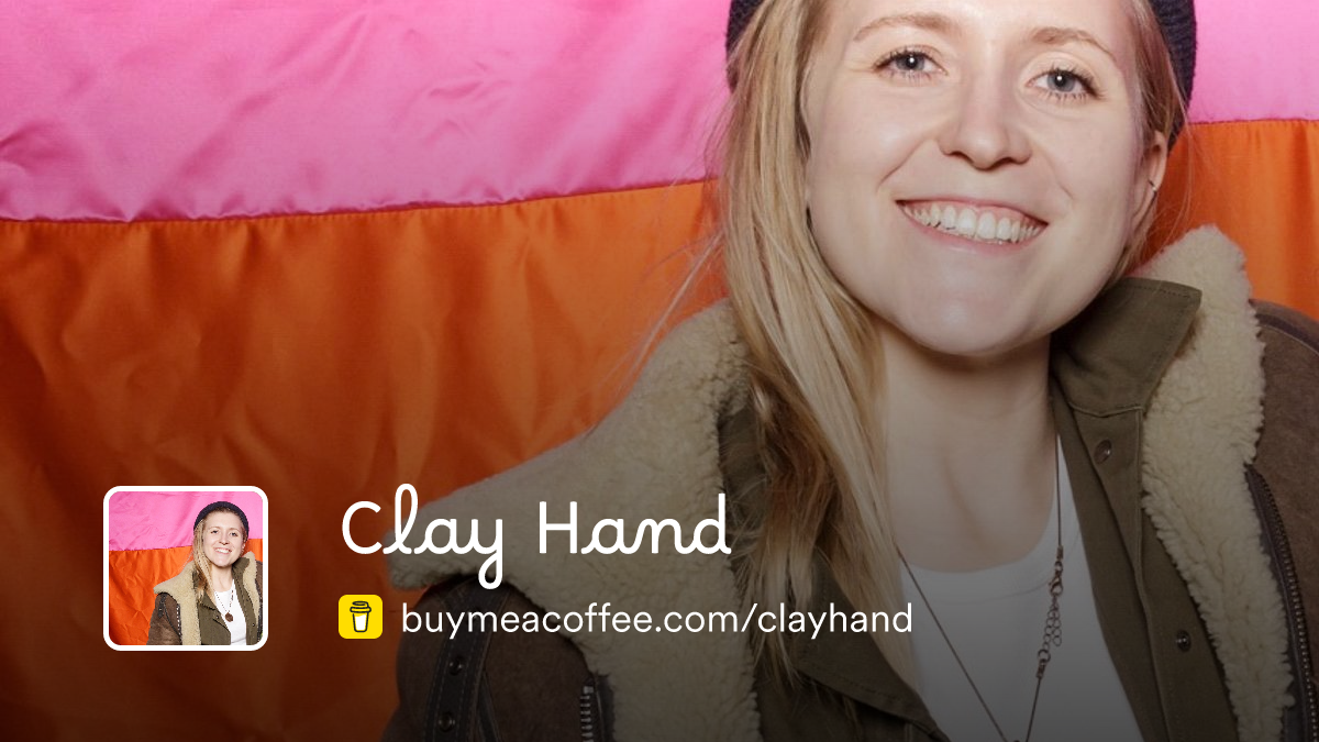 Clay Hand - Buymeacoffee