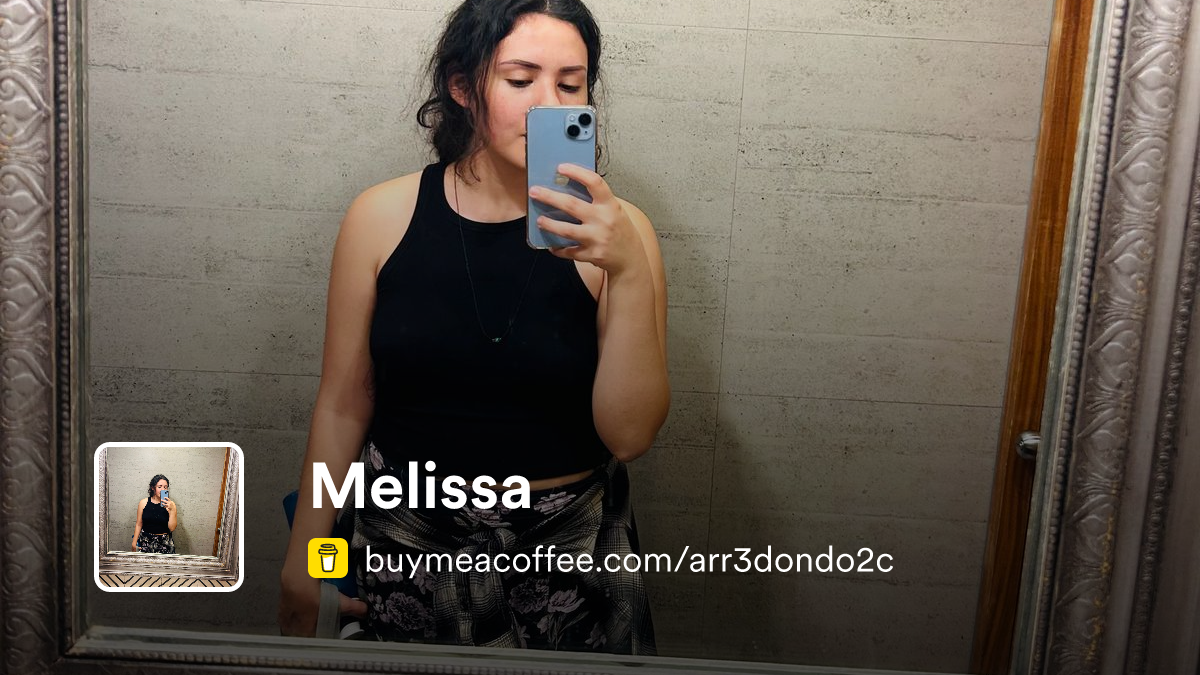 Melissa - Buymeacoffee
