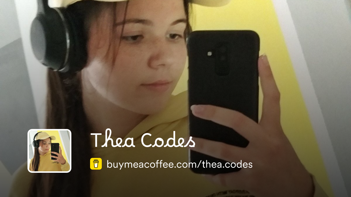 Thea Codes - Buymeacoffee