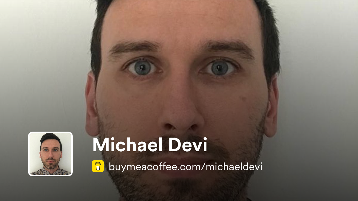 Michael Devi - Buymeacoffee