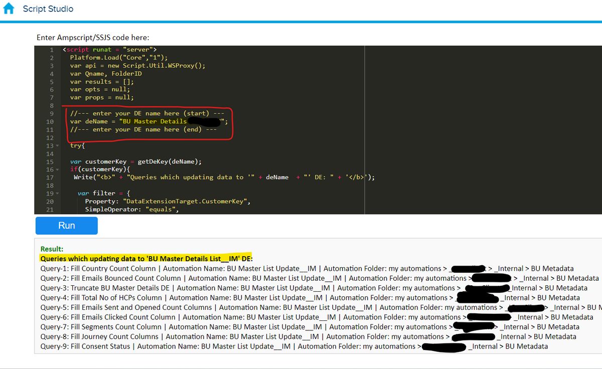 Streamline Your Search Ssjs Solution To Identify Query Activities