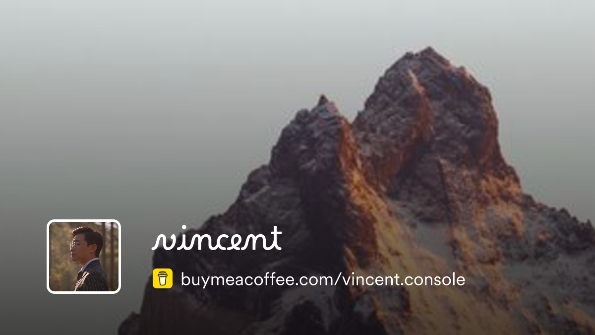 vincent - Buymeacoffee