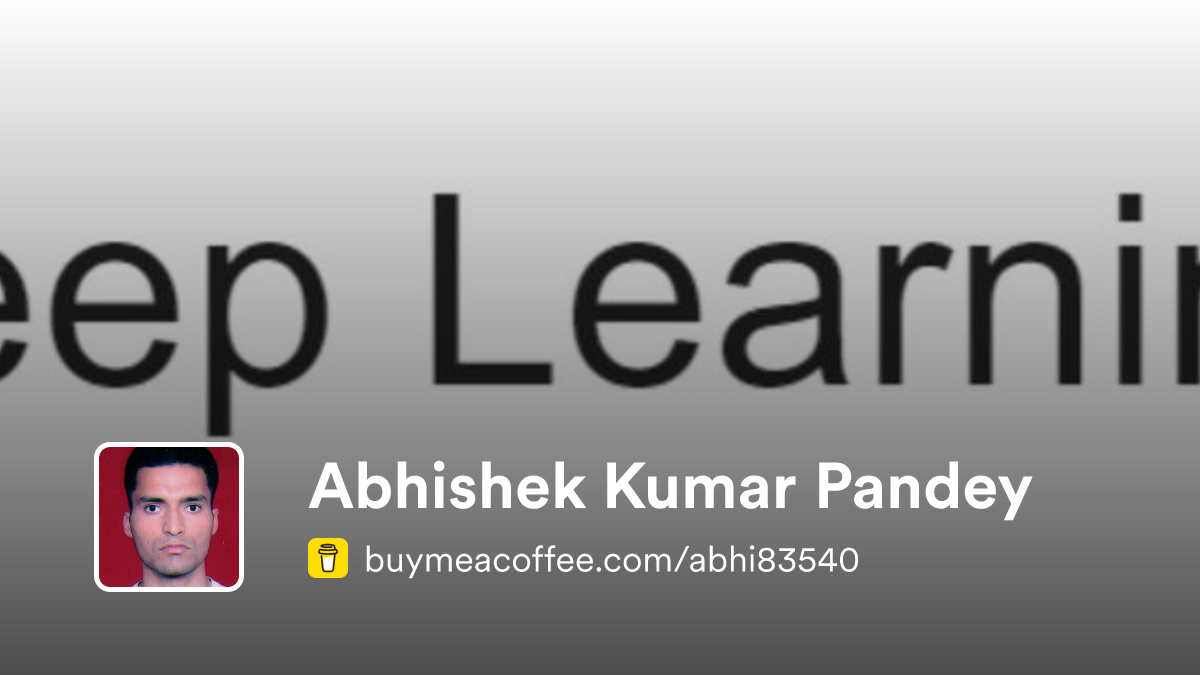 Abhishek Kumar Pandey - Buymeacoffee