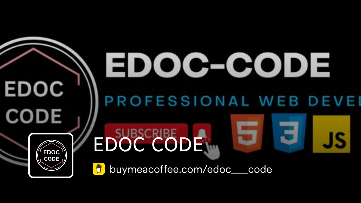 EDOC CODE - Buymeacoffee