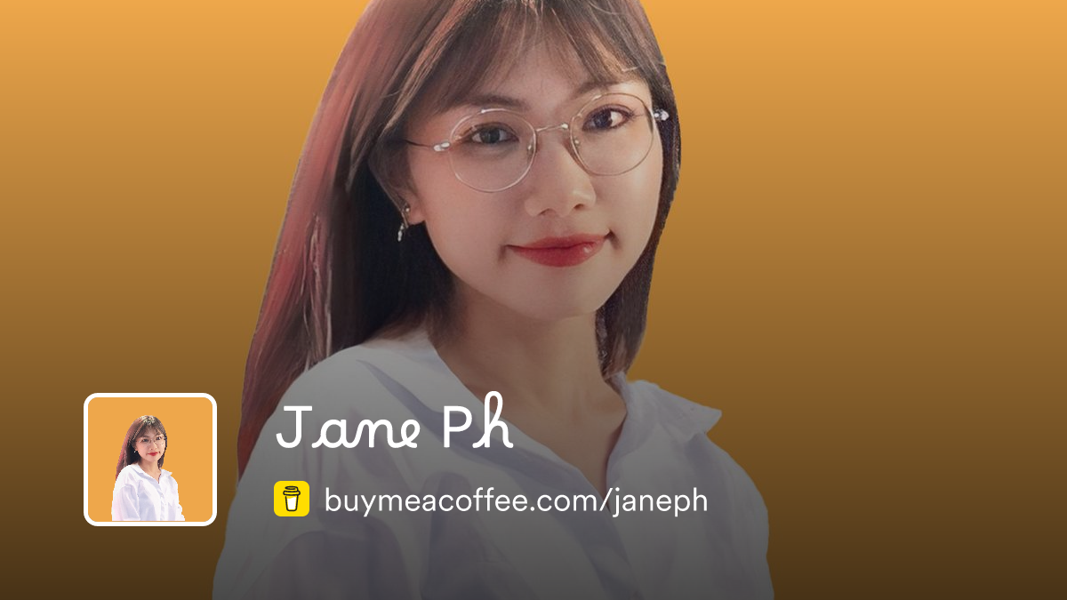 Jane Ph - Buymeacoffee