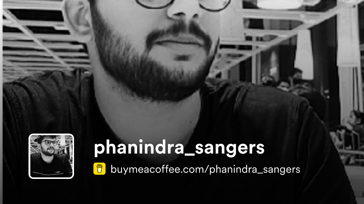phanindra_sangers - Buymeacoffee