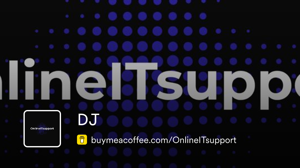 DJ - Buymeacoffee