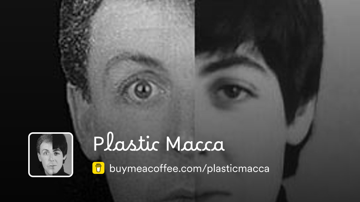 Plastic Macca - Buymeacoffee